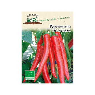 PEPERONE CAYENNA BIO 3 gr - Arcoiris Santaplanta Grow Shop