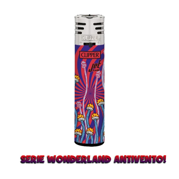 Clipper Jet Flame serie Wonderland n4 - Clipper antivento Santaplanta ...